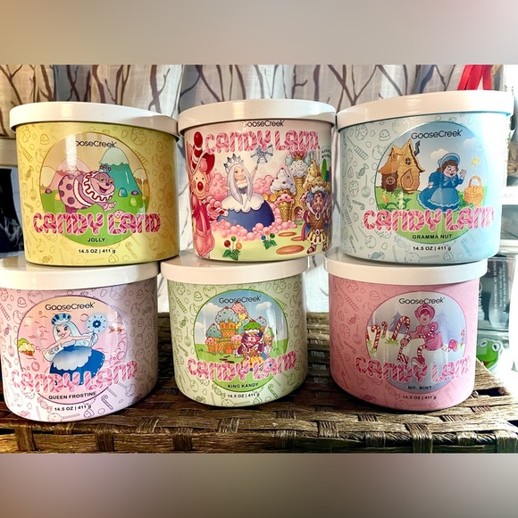 Goose Creek | Accents | Goose Creekcandy Land Jolly 3wick Soy Candle ...